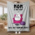 Yuanma Cartoon Humorous Art Flannel Blanket for Bed Couch, Novelty ...