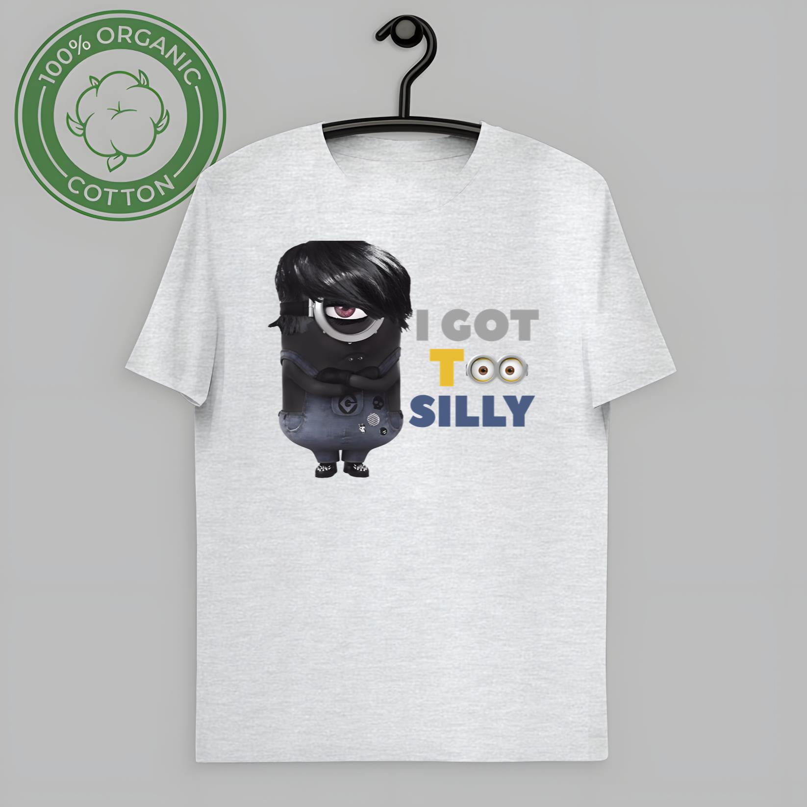 Cartoon I-got-too-Silly Graphic Shirt, Minion Design - Walmart.com