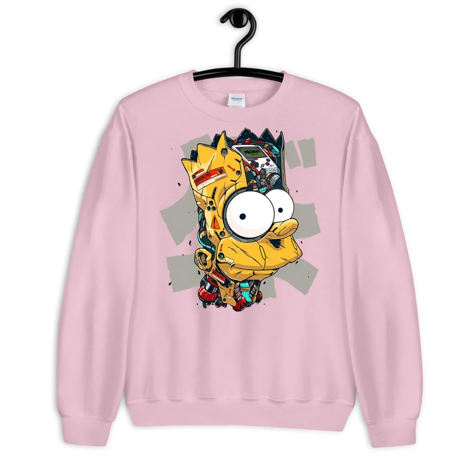 Cartoon Icon Graphic Tee, Retro Animated Character Style Shirt ...