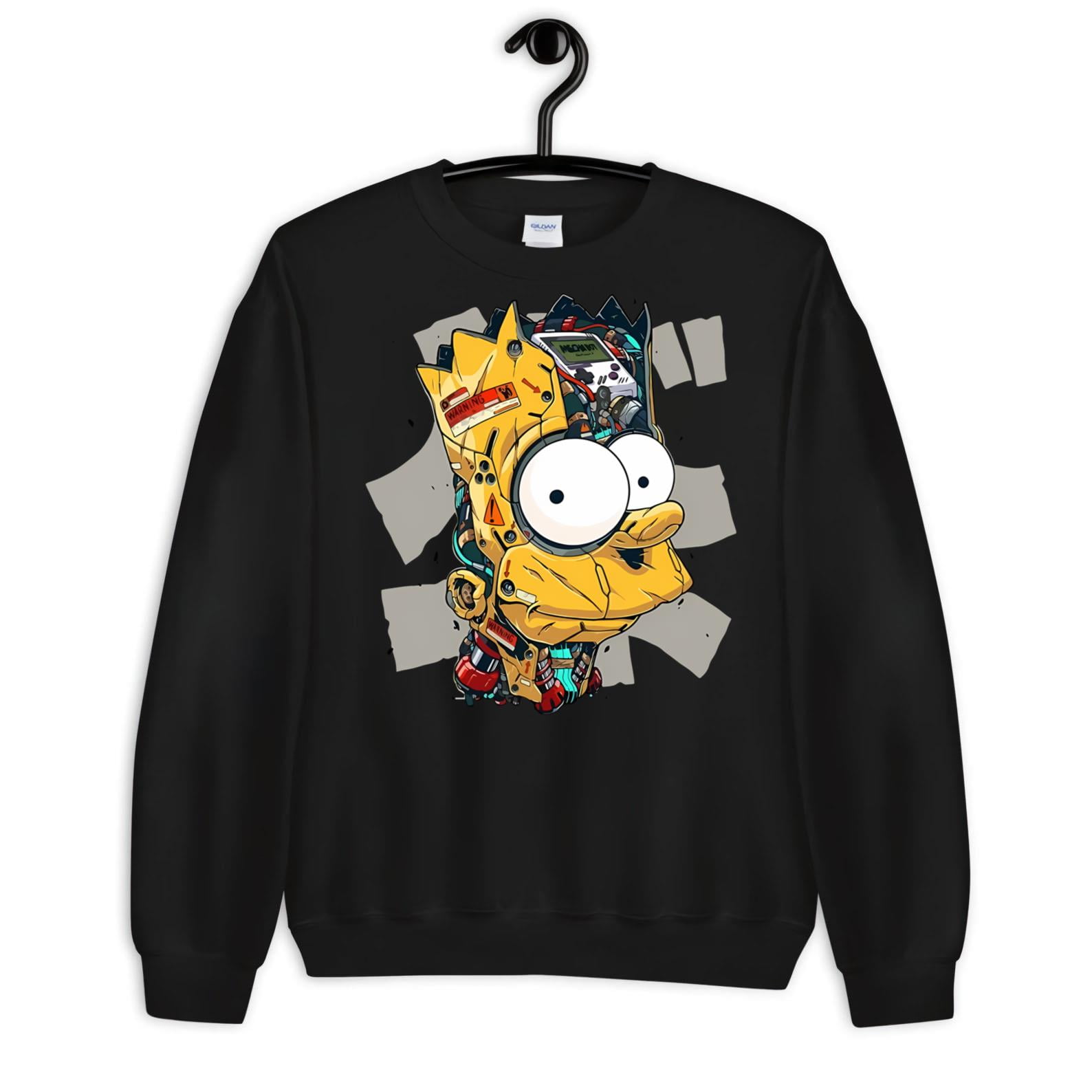 Cartoon Icon Graphic Tee, Retro Animated Character Style Shirt ...