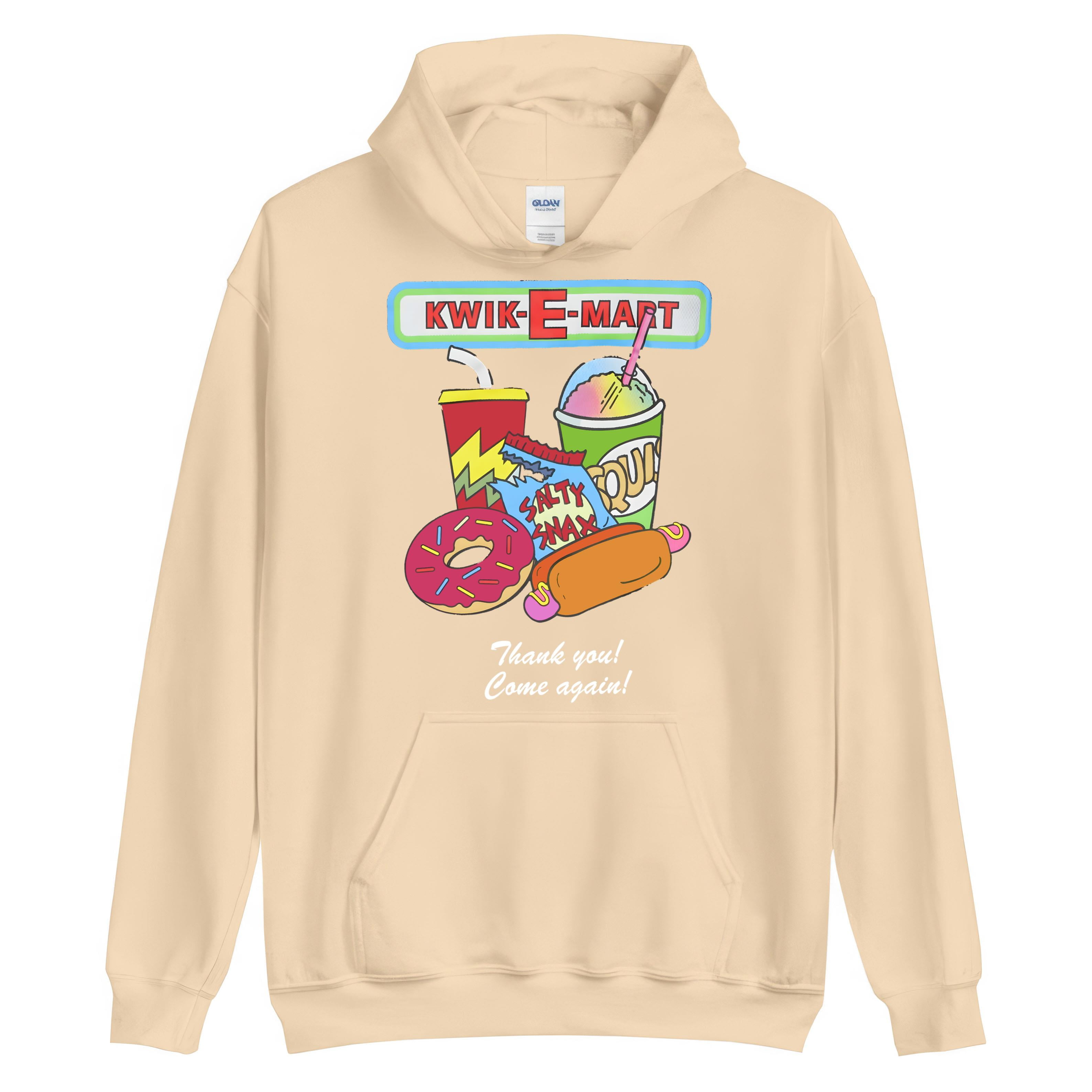 Cartoon Icon Kwik-E-Mart Graphic Tee, Retro Animated Character Shirt ...