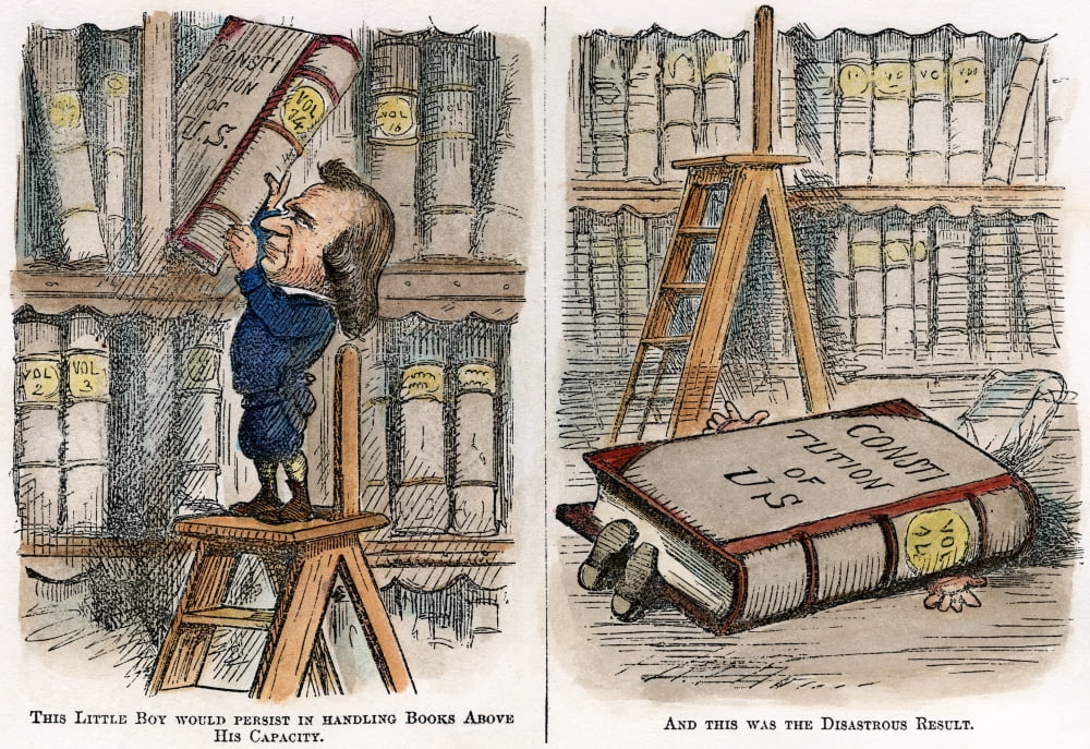 Cartoon: Impeachment, 1868. /Namerican Newspaper Cartoon Published ...