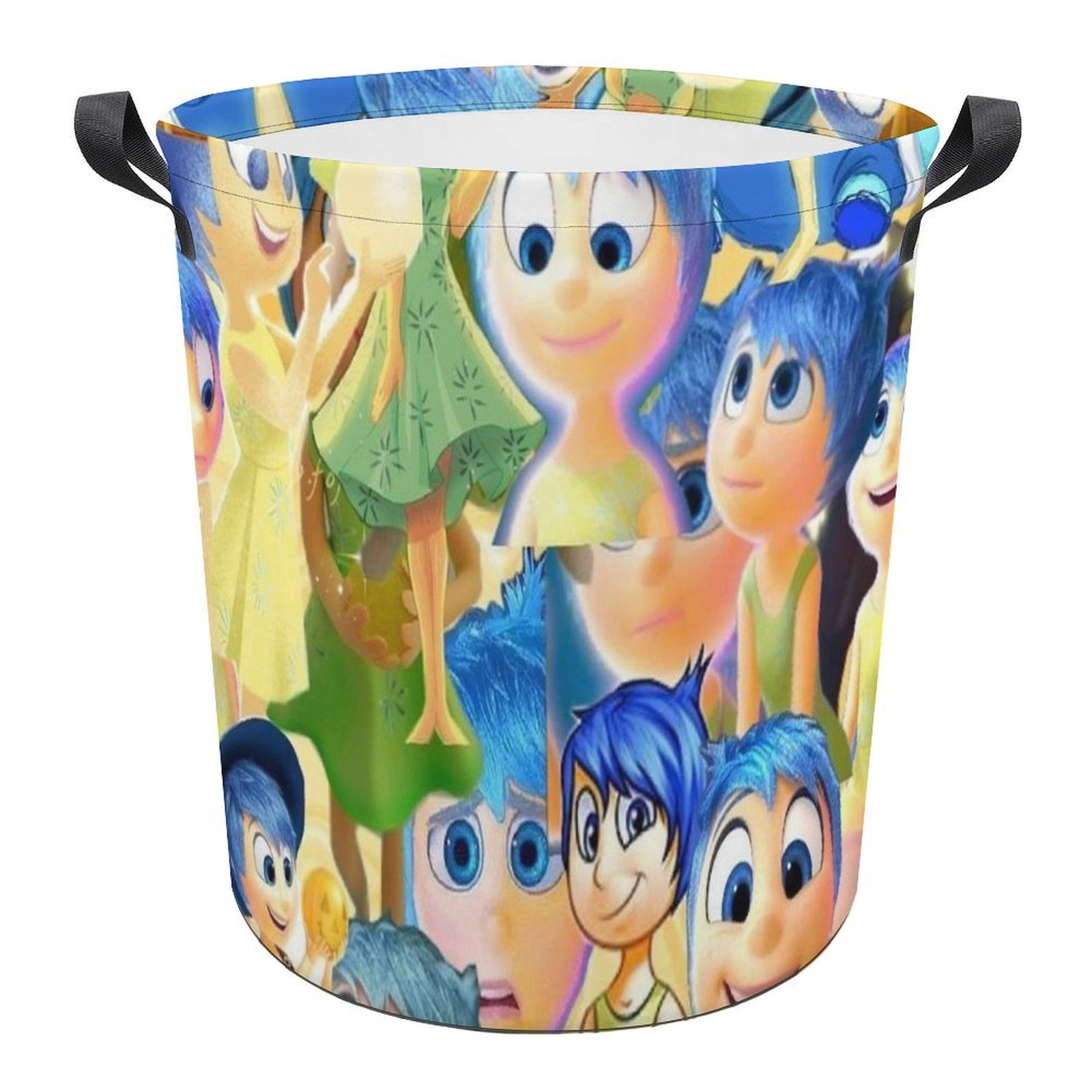 Cartoon Inside Out Laundry Hamper Foldable With Handles Universal ...