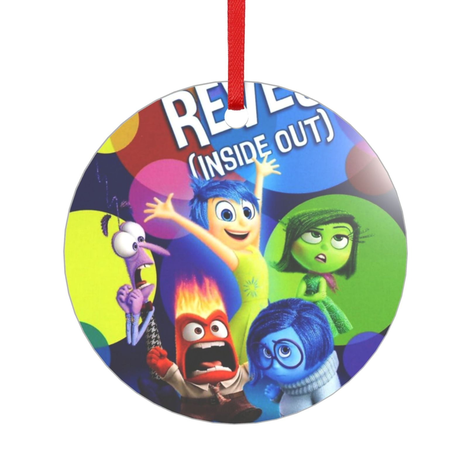 Cartoon Inside Out Acrylic Shaped Pendant Christmas Tree Hanging Decor ...