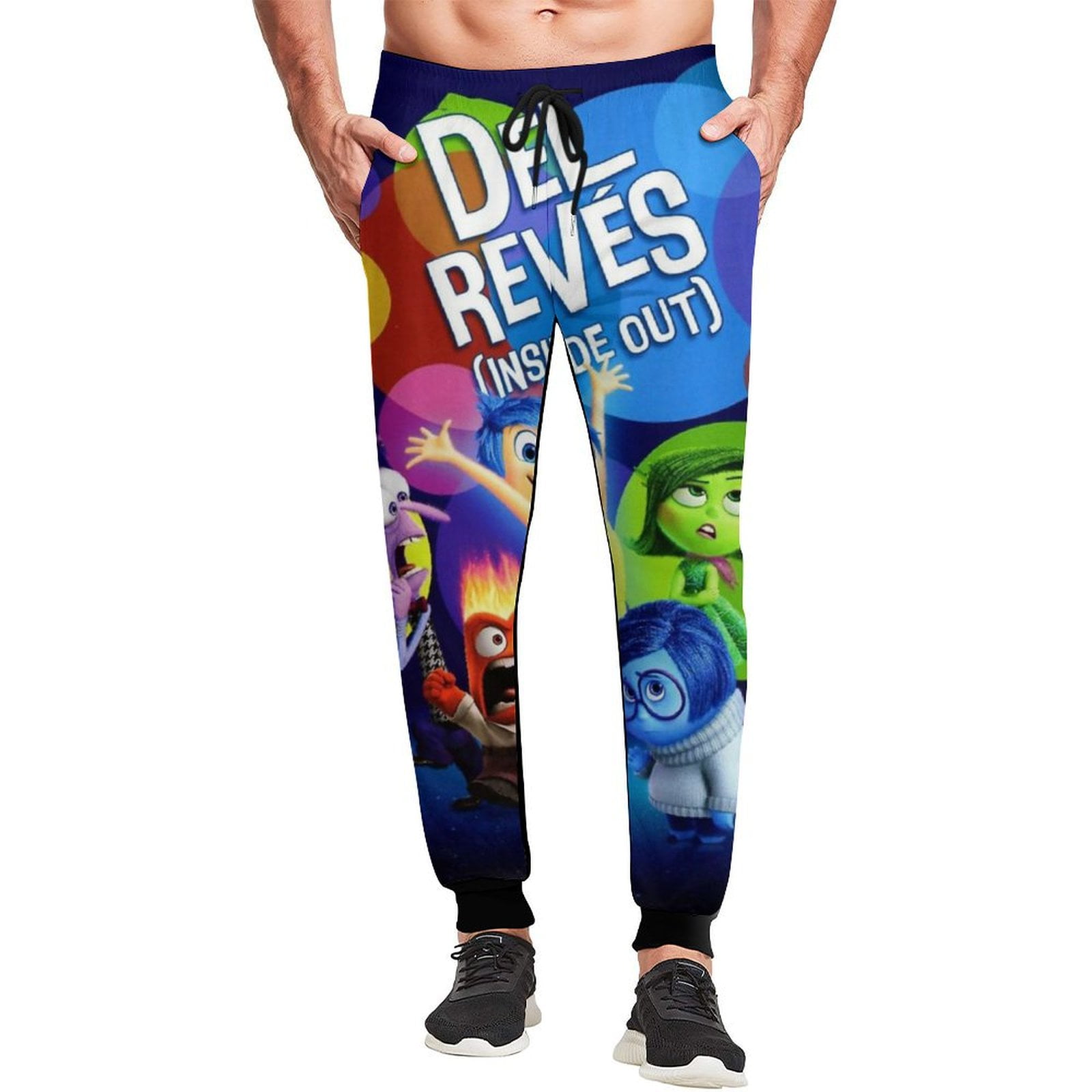 Cartoon Inside Out Mens Sweatpants Joggers Pants 3D Printing Casual ...