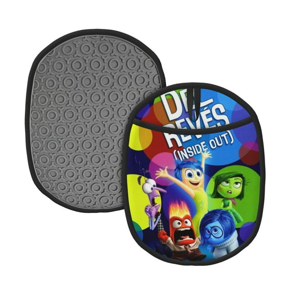 Cartoon Inside Out Silicone Pot Mat Mitten Oven Mitts Pot Holder Heat ...