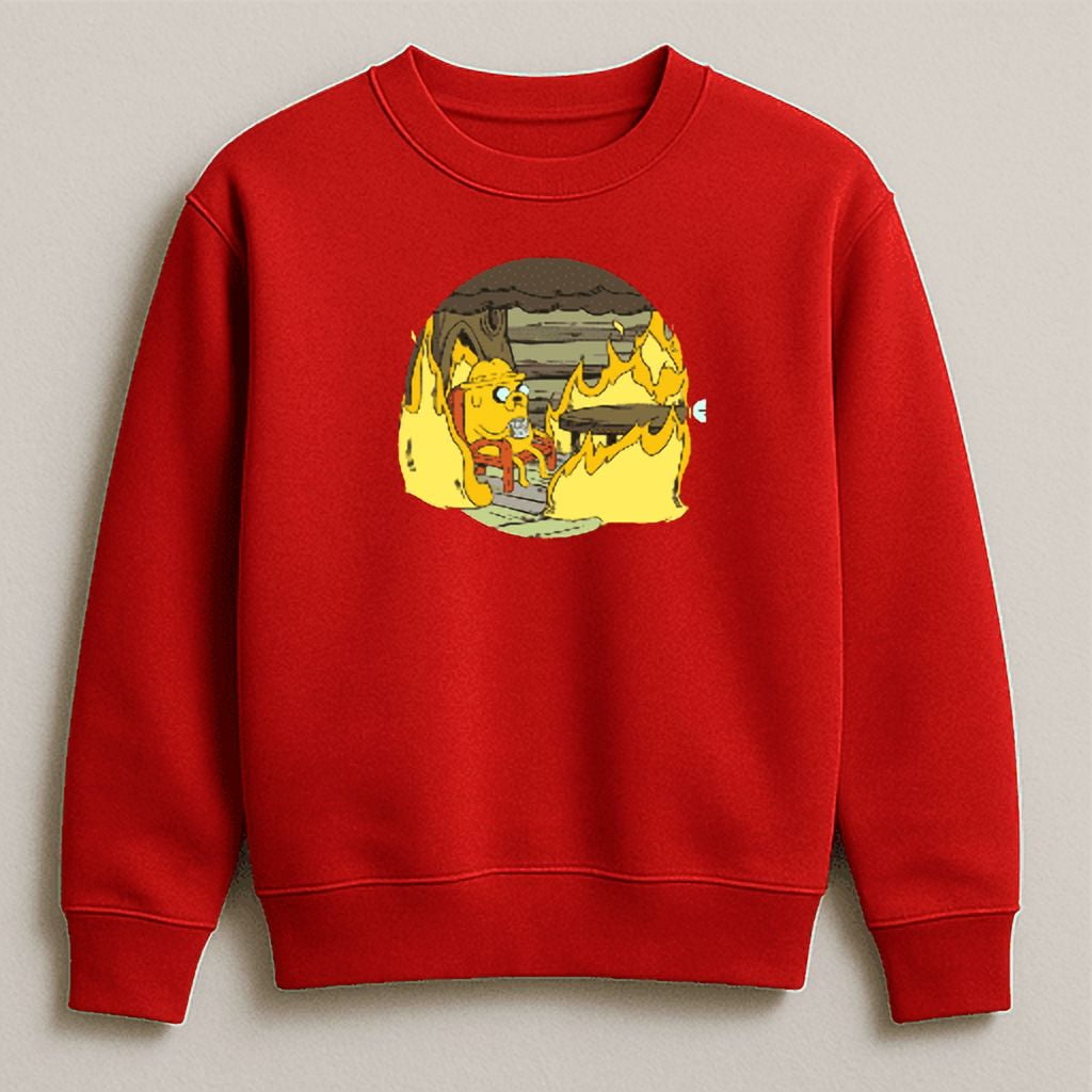 Cartoon Inspired Retro Adventure Funny Graphic Print Everyday ...