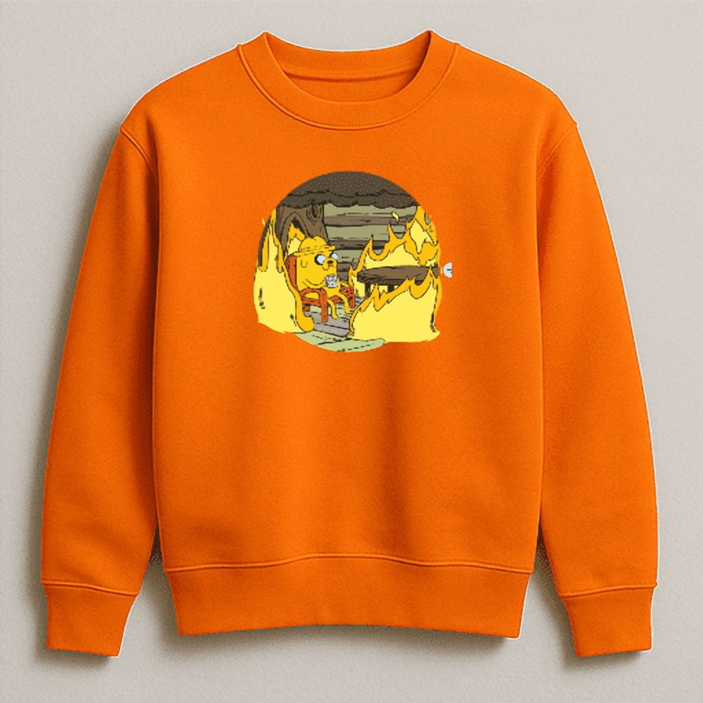Cartoon Inspired Retro Adventure Funny Graphic Print Everyday ...