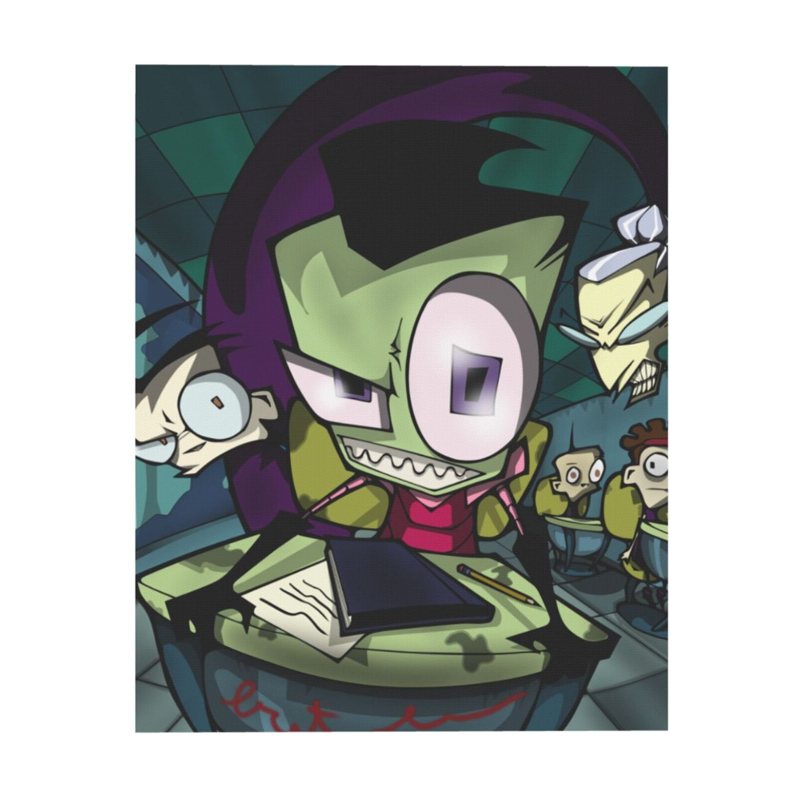 Cartoon Invader Zim Canvas Decorative Poster Art Picture Painting ...