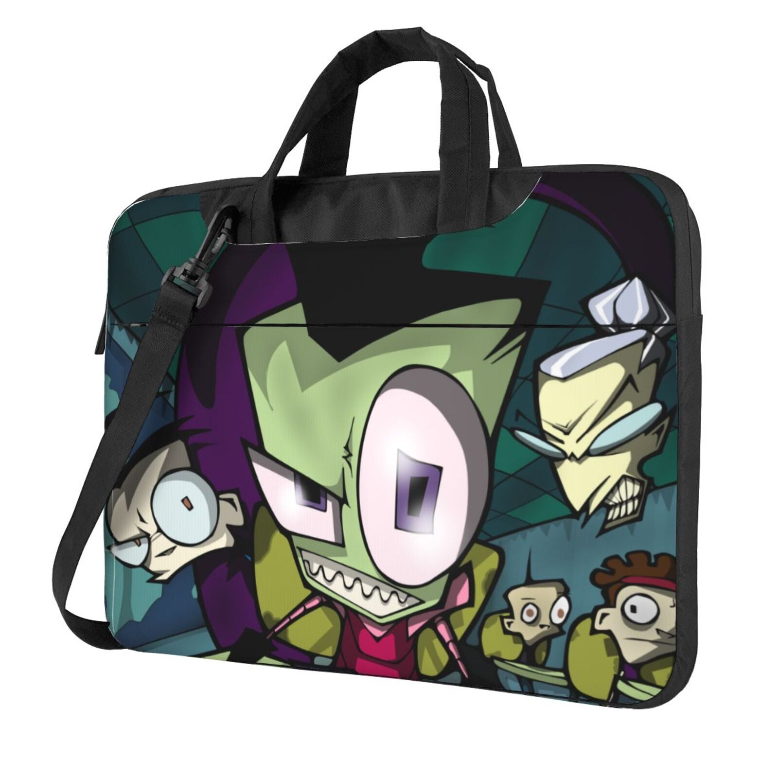 Cartoon Invader Zim Laptop Bag Shoulder Portable Laptop Case Sleeve ...