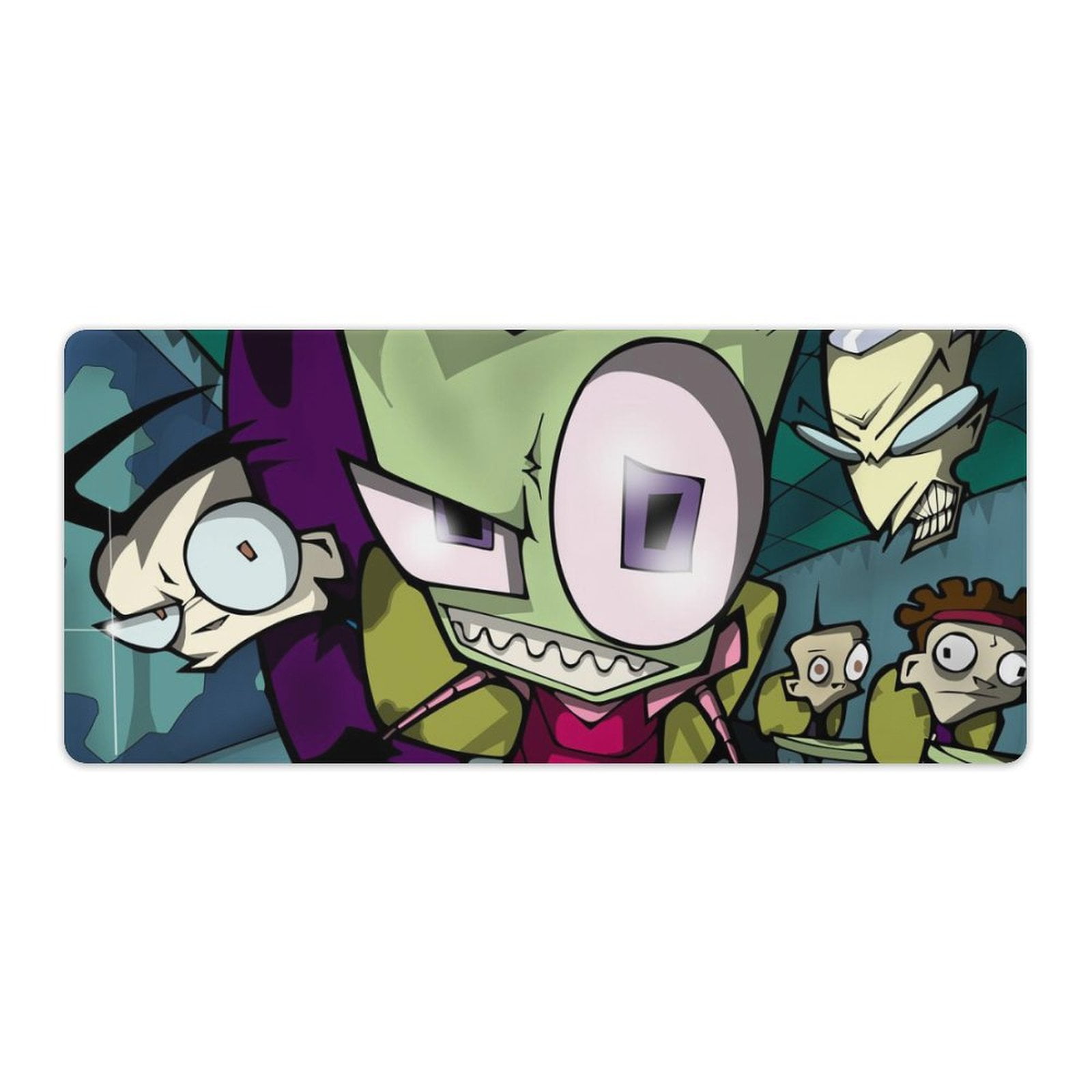 Cartoon Invader Zim Mouse Pad Extended Gaming No-sliped Large Desk Mat ...