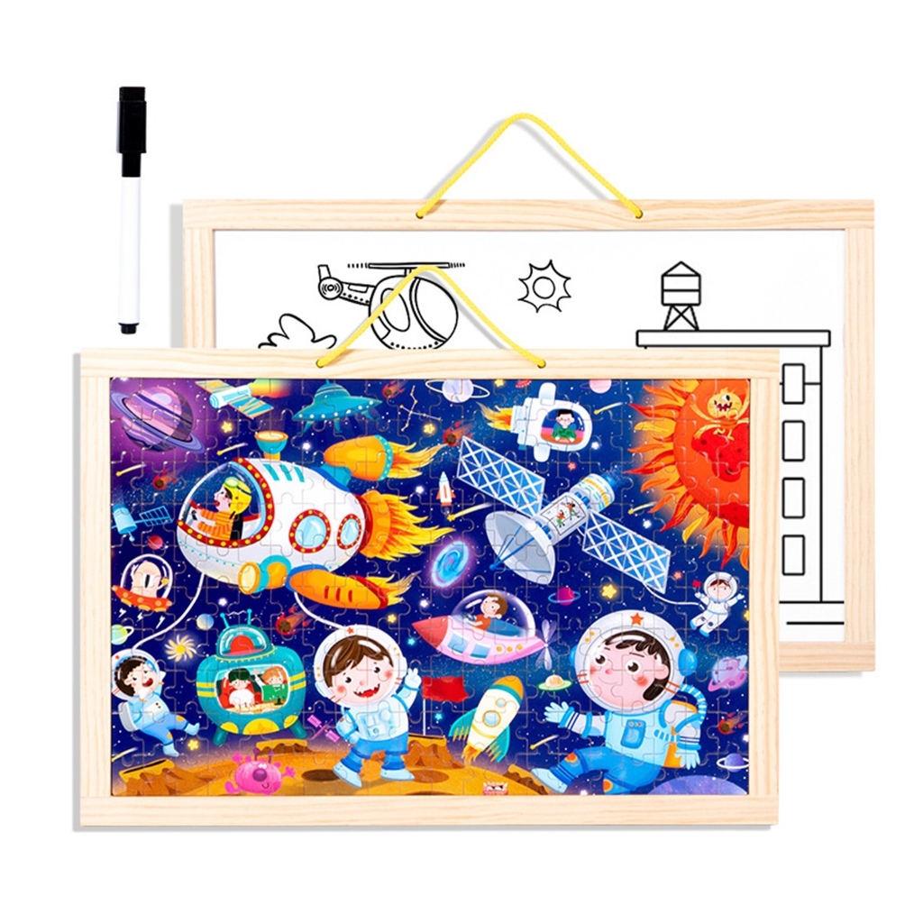 Cartoon Jigsaw Puzzle Toy Puzzle Board Drawing Toy Kids Birthday Gift ...