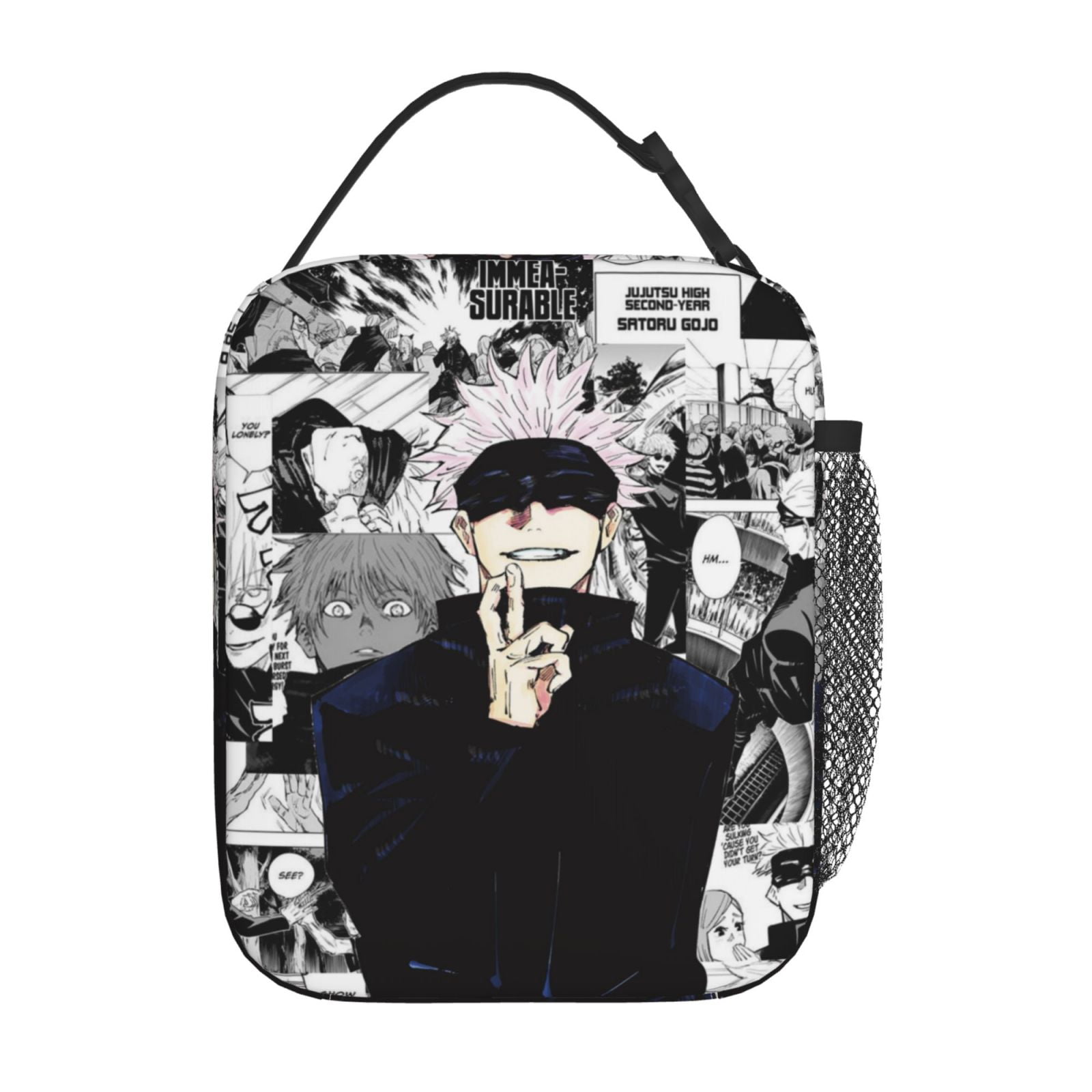 Jujutsu Kaisen Gojo Lunch Bag Box Insulated Tote Bag Cool Lunch Bags ...