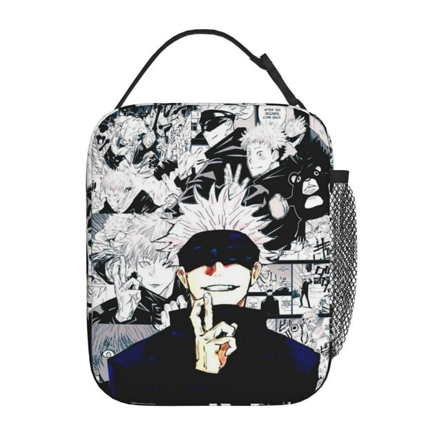 Jujutsu Kaisen Gojo Lunch Bag Box Insulated Tote Bag Cool Lunch Bags ...