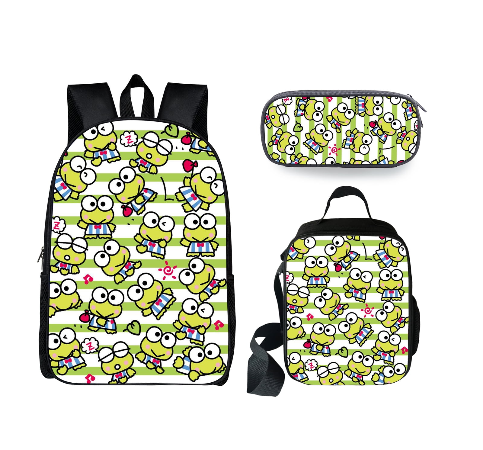 Cartoon KEROKERO KEROPPI Backpack Bob Anime Backpack 3D Printing ...