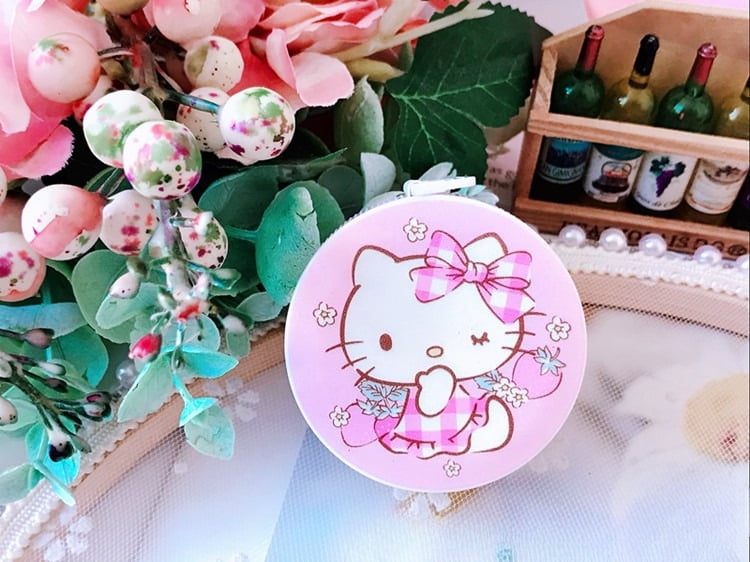 Cartoon KRM My Melody CNMR - 1.5m Portable Small Roll Ruler Bust Waist ...