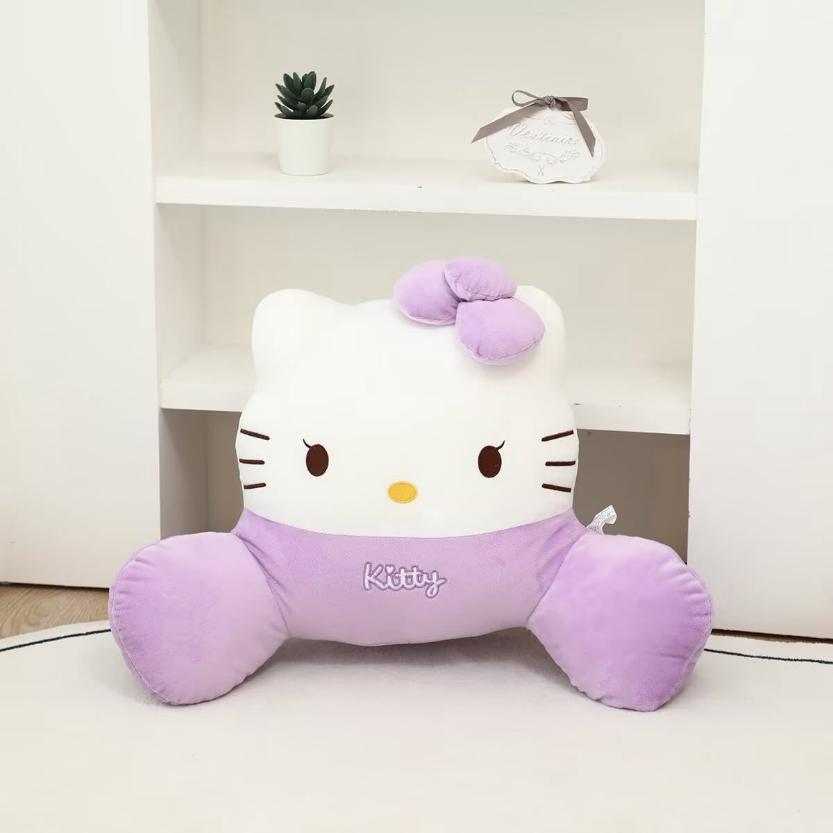 Cartoon KT Cat Breathable Backrest for Office Chairs Long Sitting Back ...