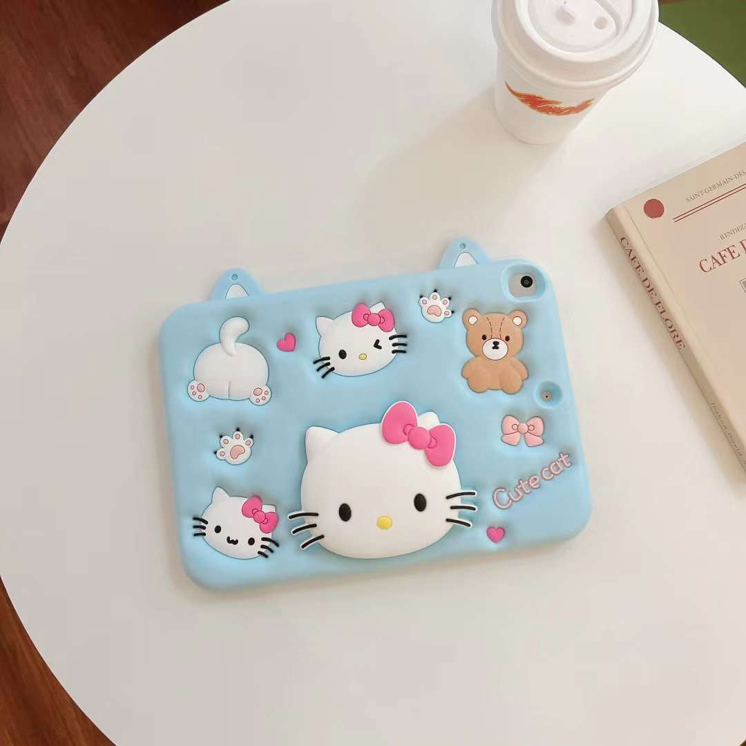 Cartoon KT Cat CMNR My MLD IPad Silicone Case for Ipad Air 3 Ipad Pro 22 21 20, 10.2inch Mini 45 ...