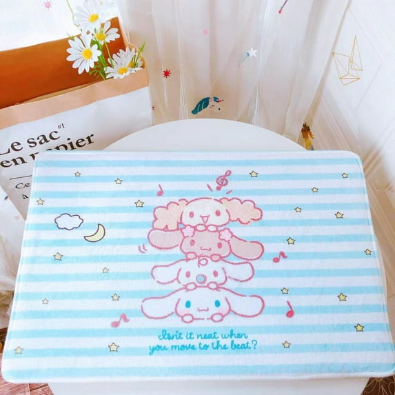 Cartoon KT Cat My MLD CNMR Stacking Play Series Flannel Home Rug Plush ...