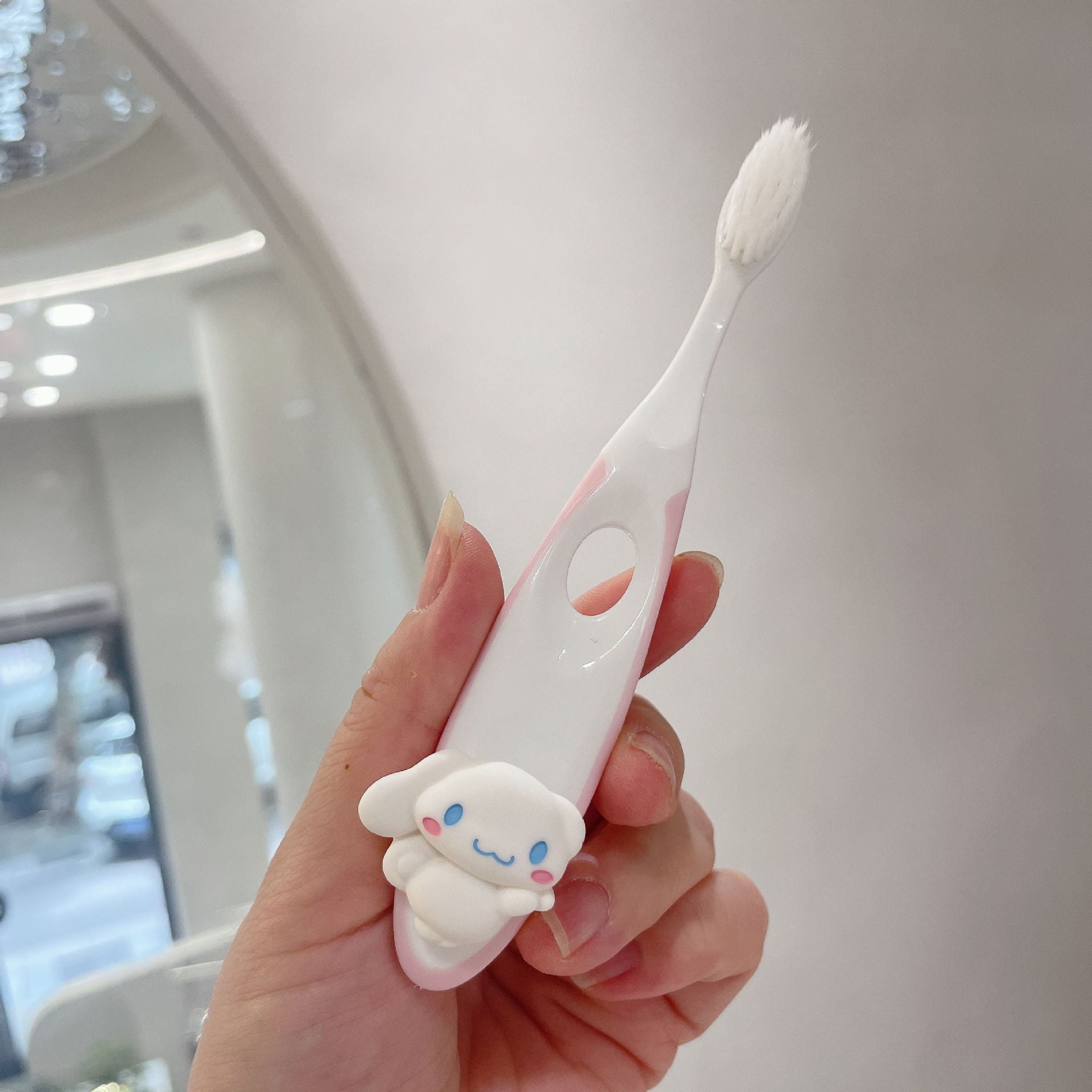 Cartoon KT Kuromi Cinnamoroll children's Toothbrush Soft fine Bristle ...
