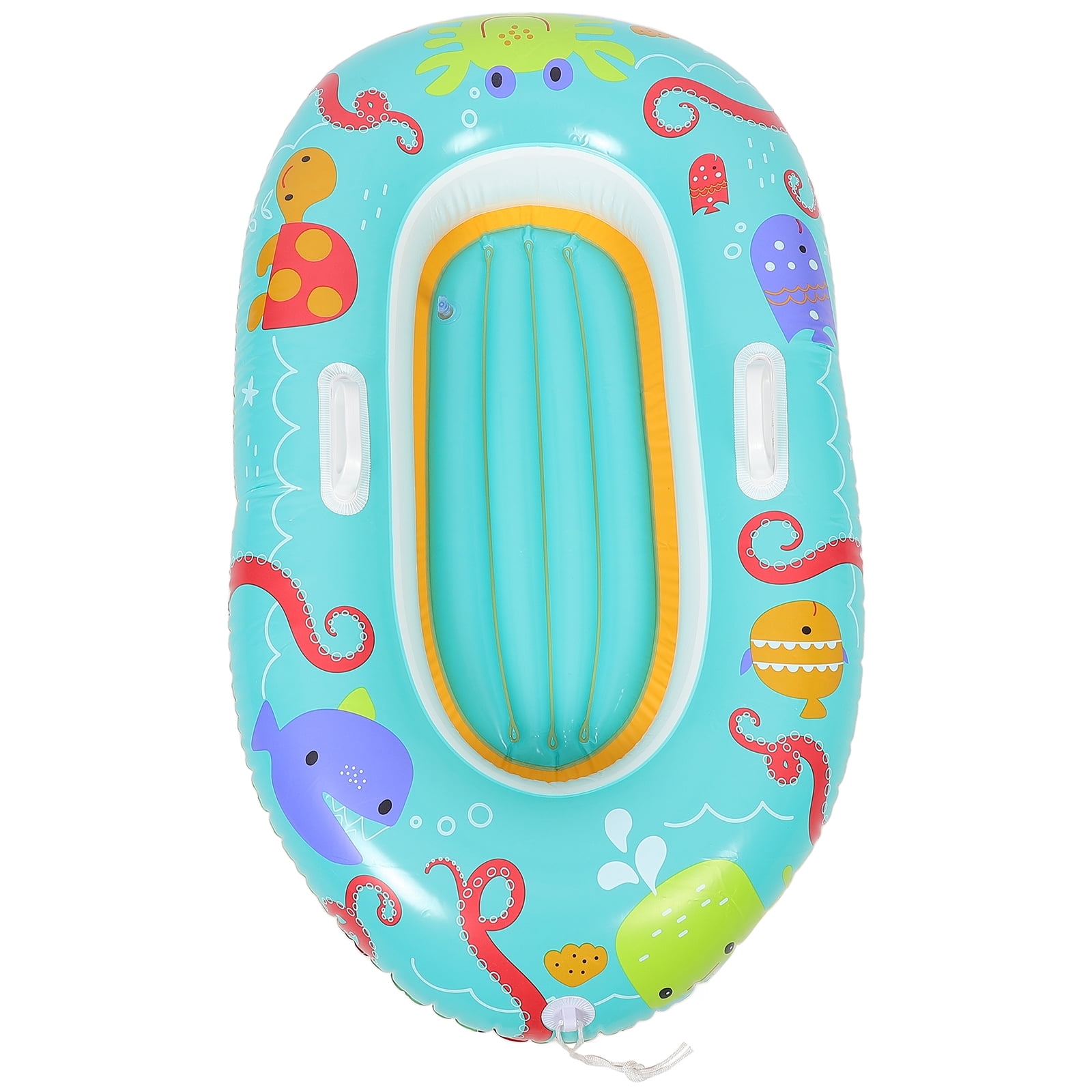 Cartoon Kayak with Handrails Children Inflatable Boat Inflatable Kayak ...