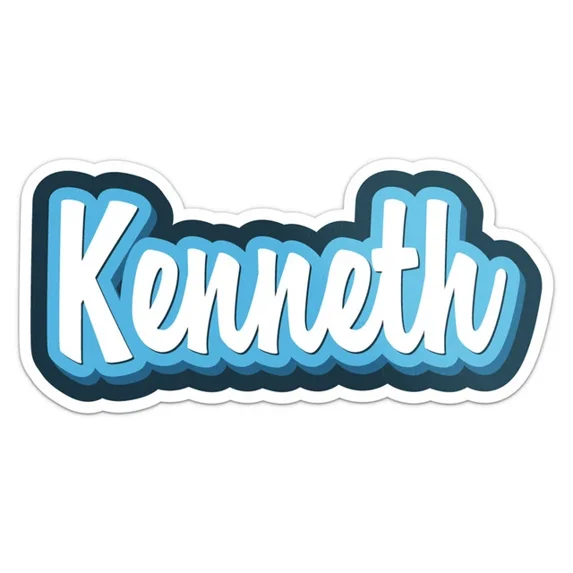 Cartoon Kenneth Male Sticker Phone Decal Water Bottle Stickers Car ...