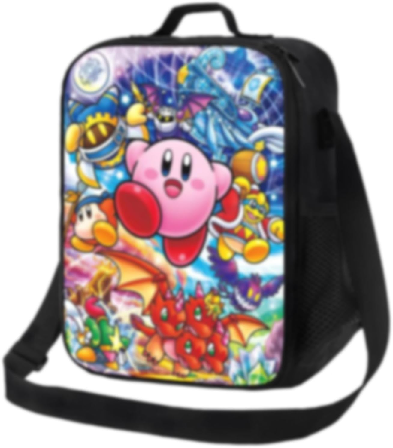 Cartoon Ki-Rby Lunch Bag Reusable Portable Insulation Lunch Tote Bags ...