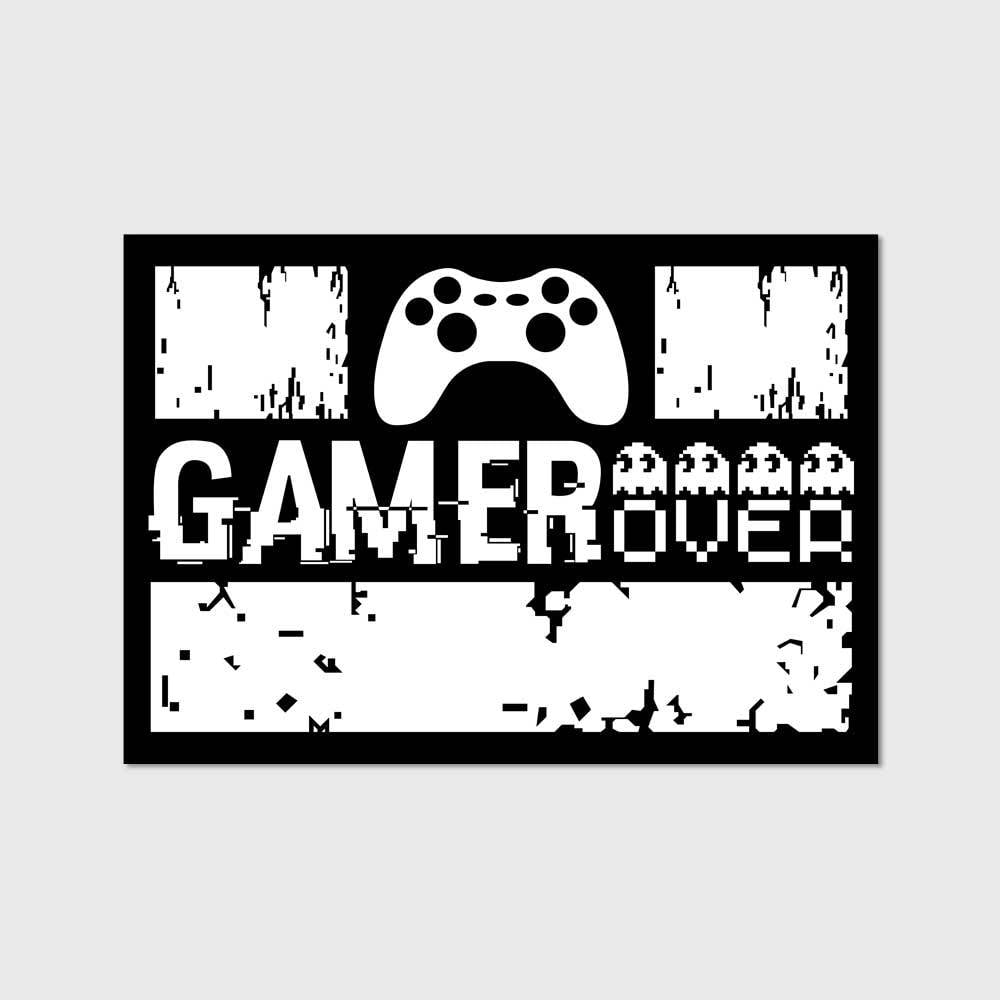 Cartoon Kid Big Carpet Black/White Game Controller 3D Printed Kids play ...