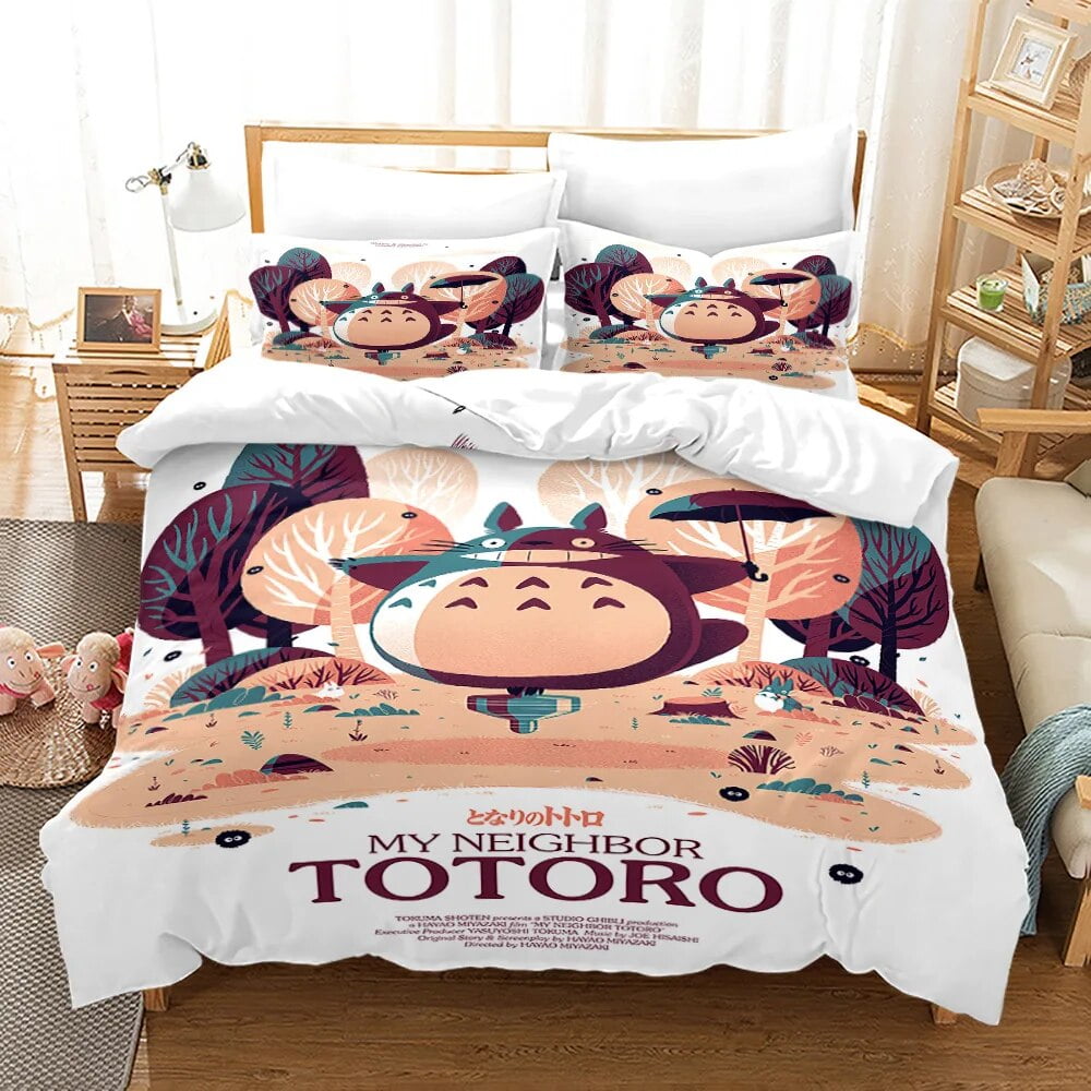 Totoro Bed Sheets