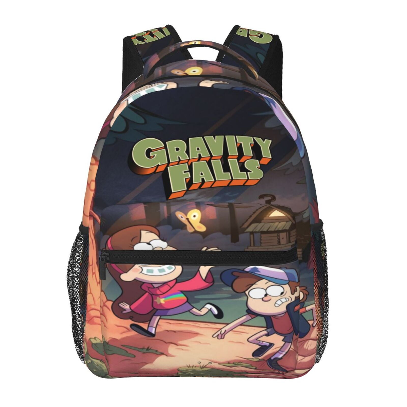 Cartoon Gravity Fall Backpack Toddler Backpac 15.7" Cute Travel Bag ...