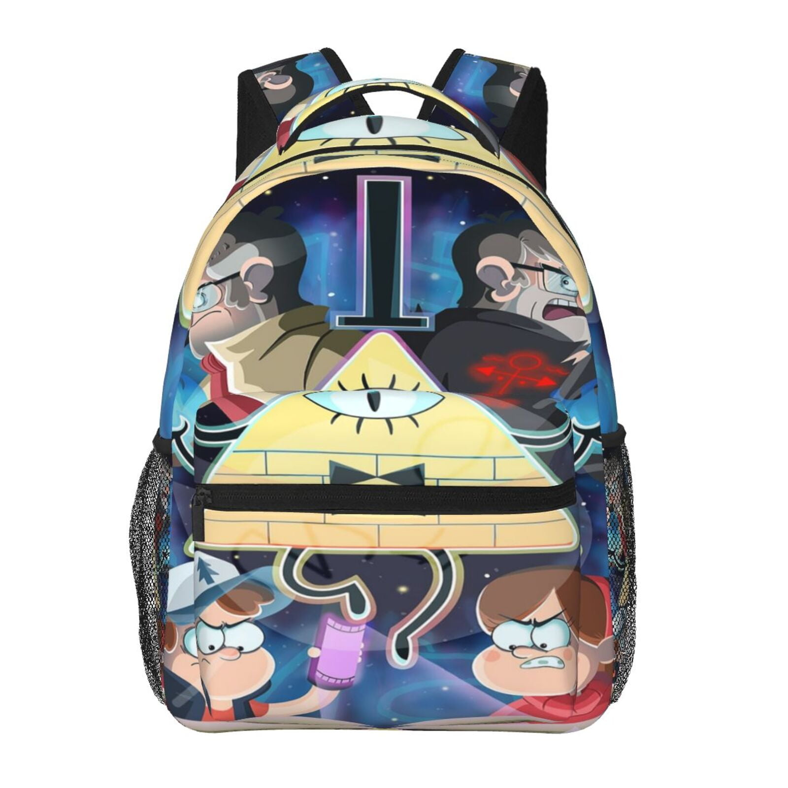 Cartoon Gravity Fall Backpack Toddler Backpac 15.7" Cute Travel Bag ...