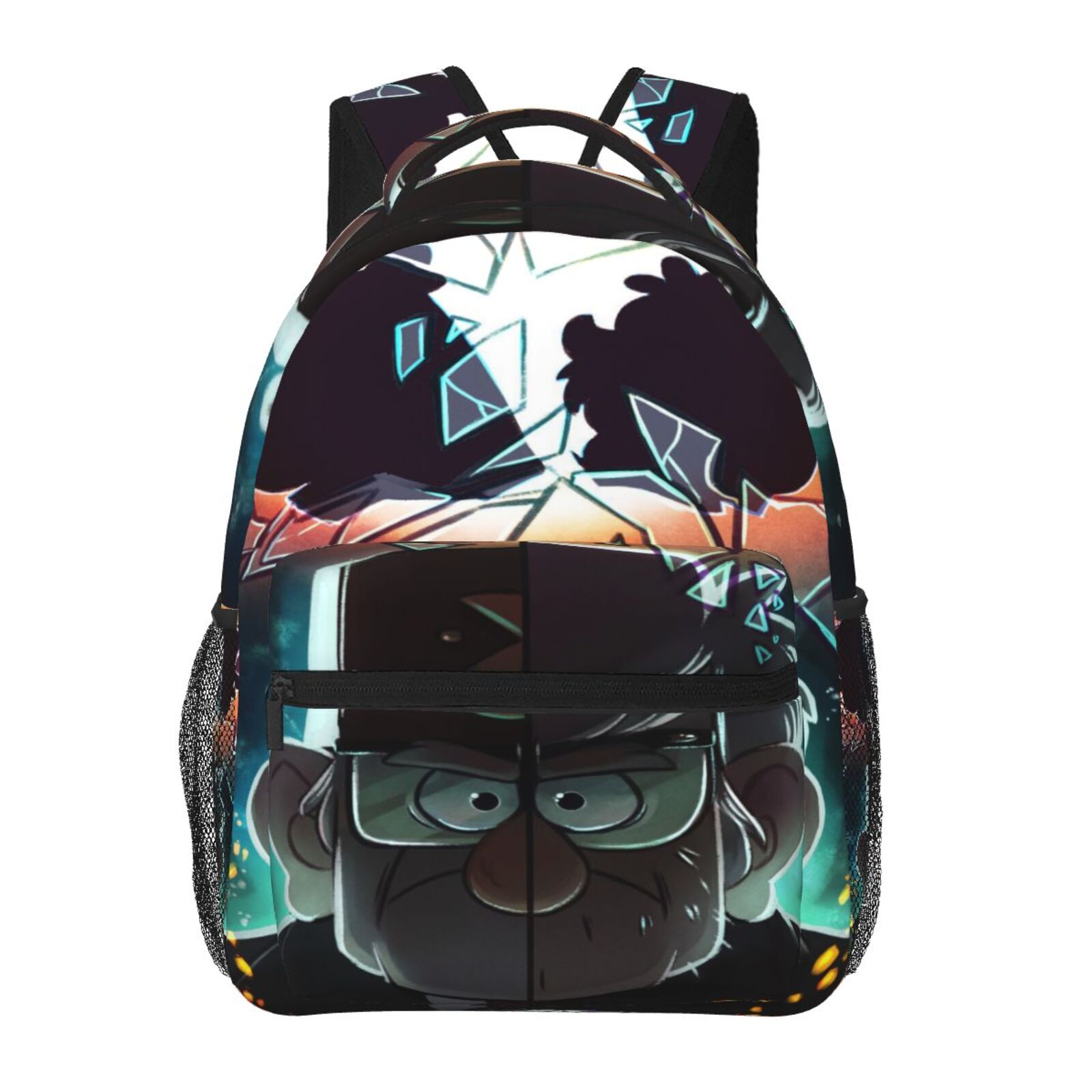 Cartoon Gravity Fall Backpack Toddler Backpac 15.7" Cute Travel Bag ...