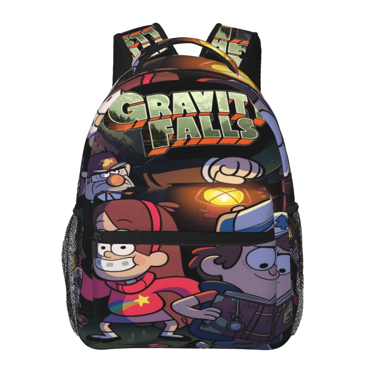 Cartoon Gravity Fall Backpack Toddler Backpac 15.7" Cute Travel Bag ...