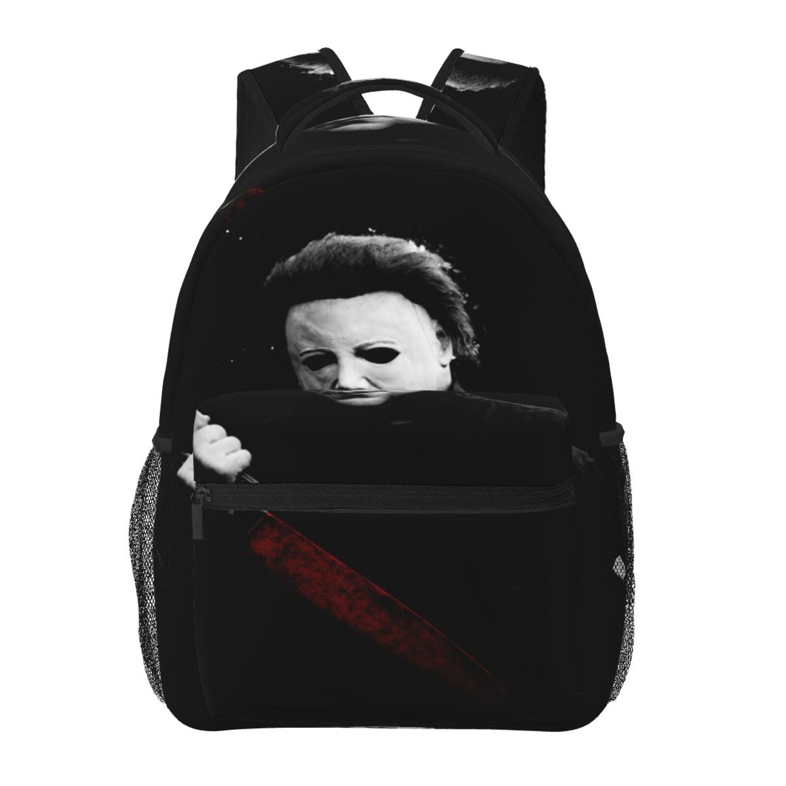 Cartoon Michael Myers Backpack Toddler Backpac 15.7" Cute Travel Bag ...