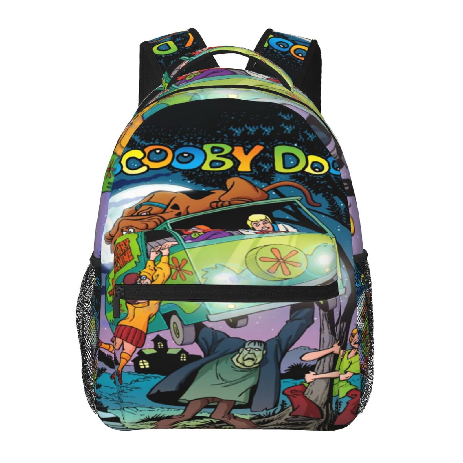 Cartoon Scooby Doo Backpack Toddler Backpac 15.7" Cute Travel Bag Funny ...
