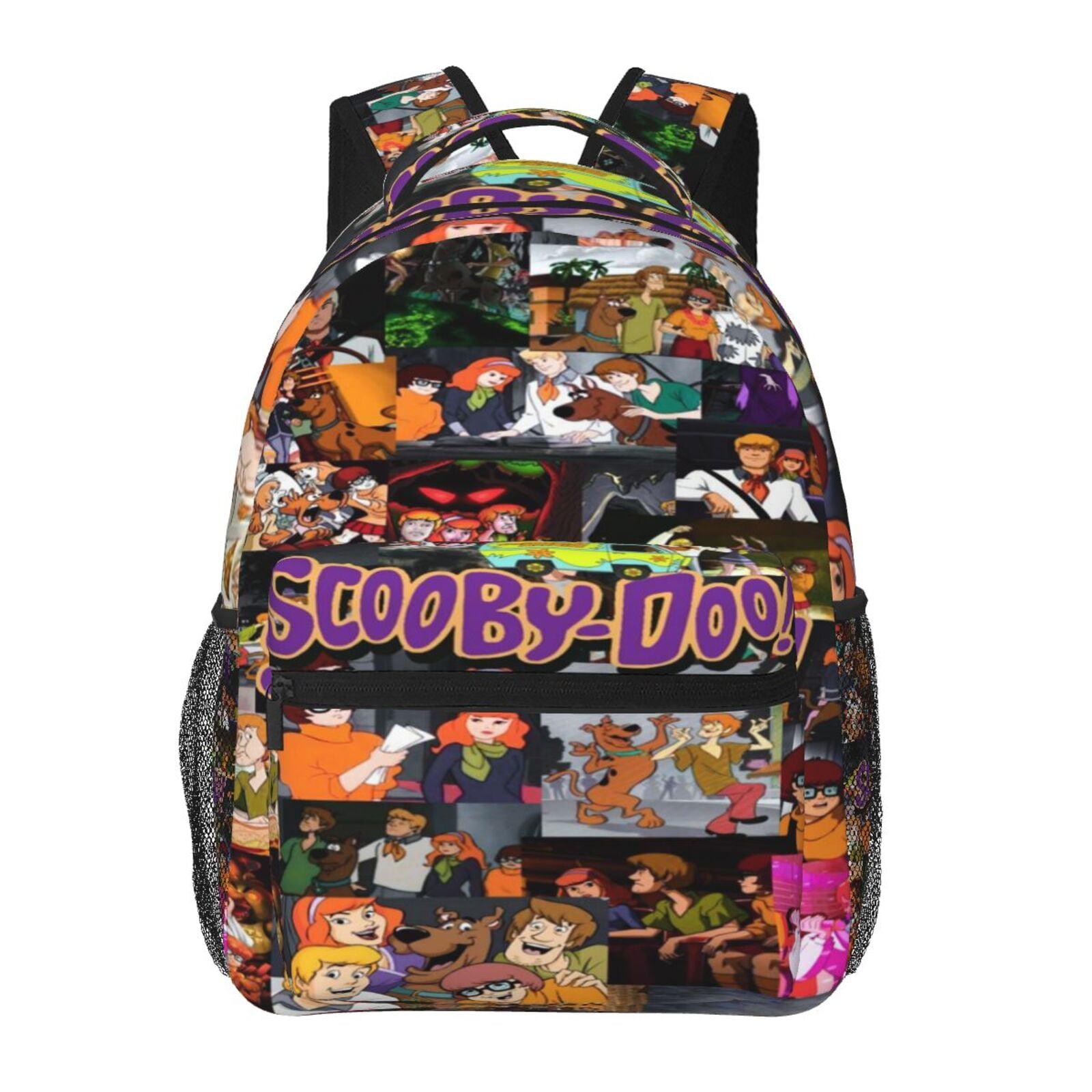 Cartoon Scooby Doo Backpack Toddler Backpac 15.7" Cute Travel Bag Funny ...