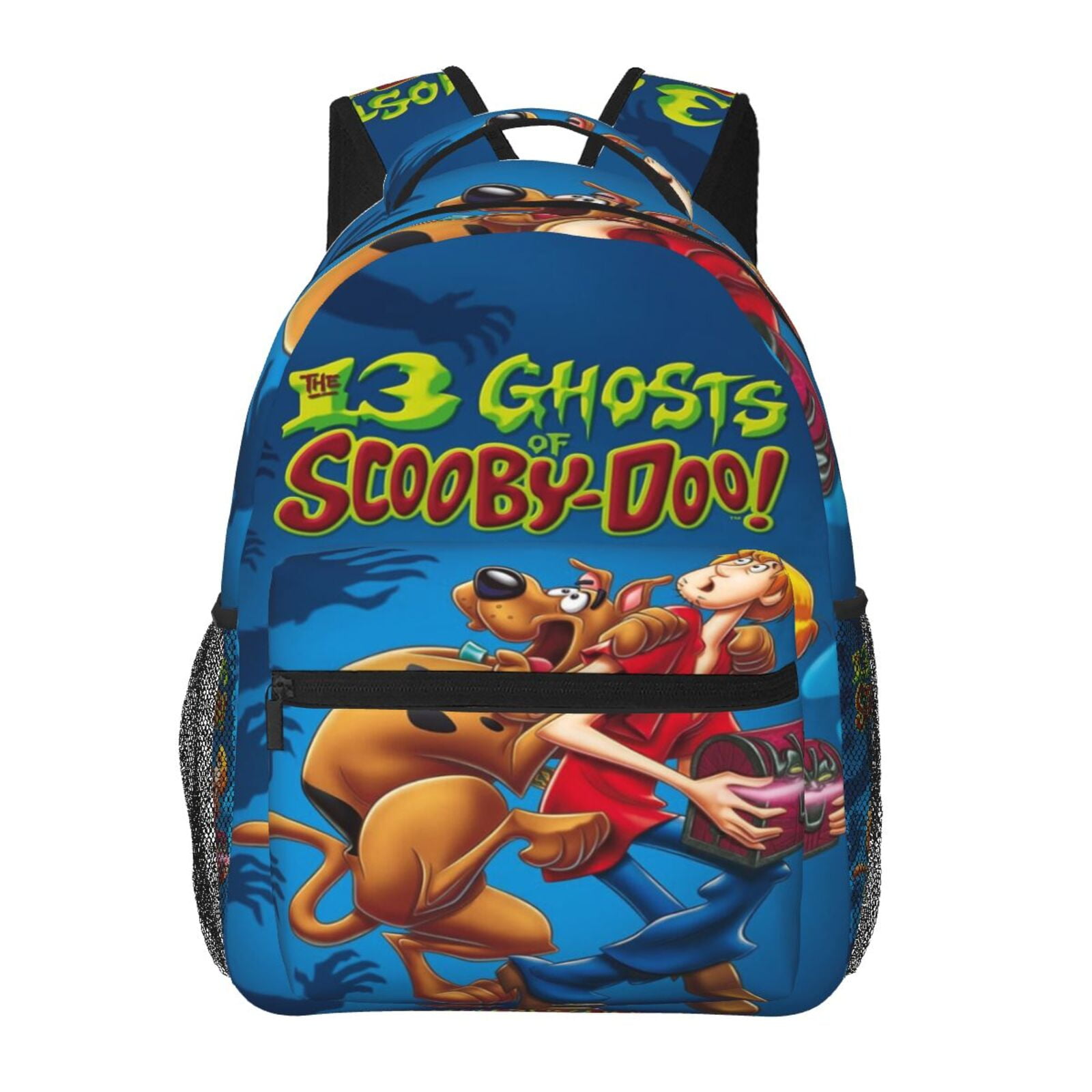 Cartoon Scooby Doo Backpack Toddler Backpac 15.7" Cute Travel Bag Funny ...