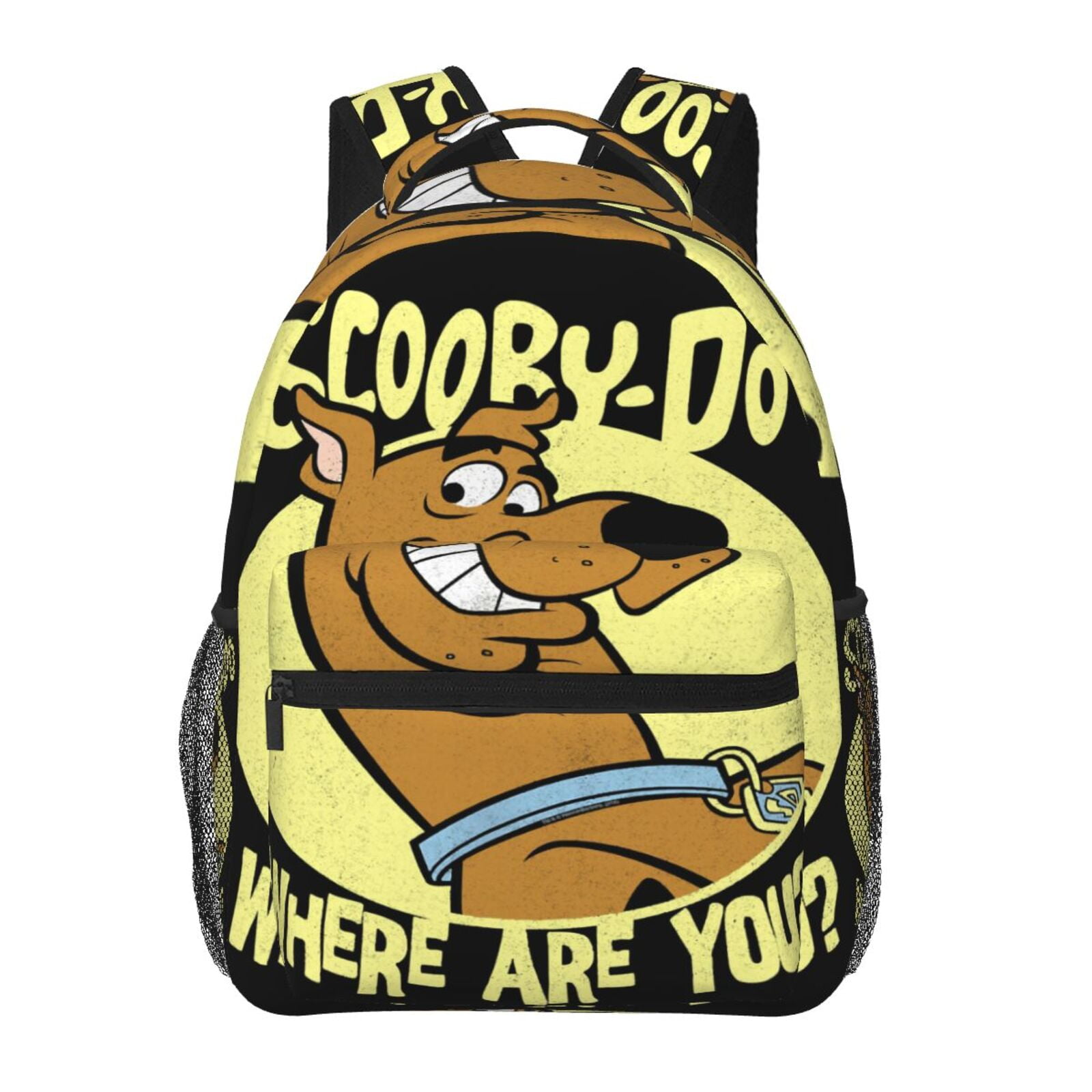Cartoon Kids Scooby Doo Backpack Toddler Backpac 15.7" Cute Travel Bag ...