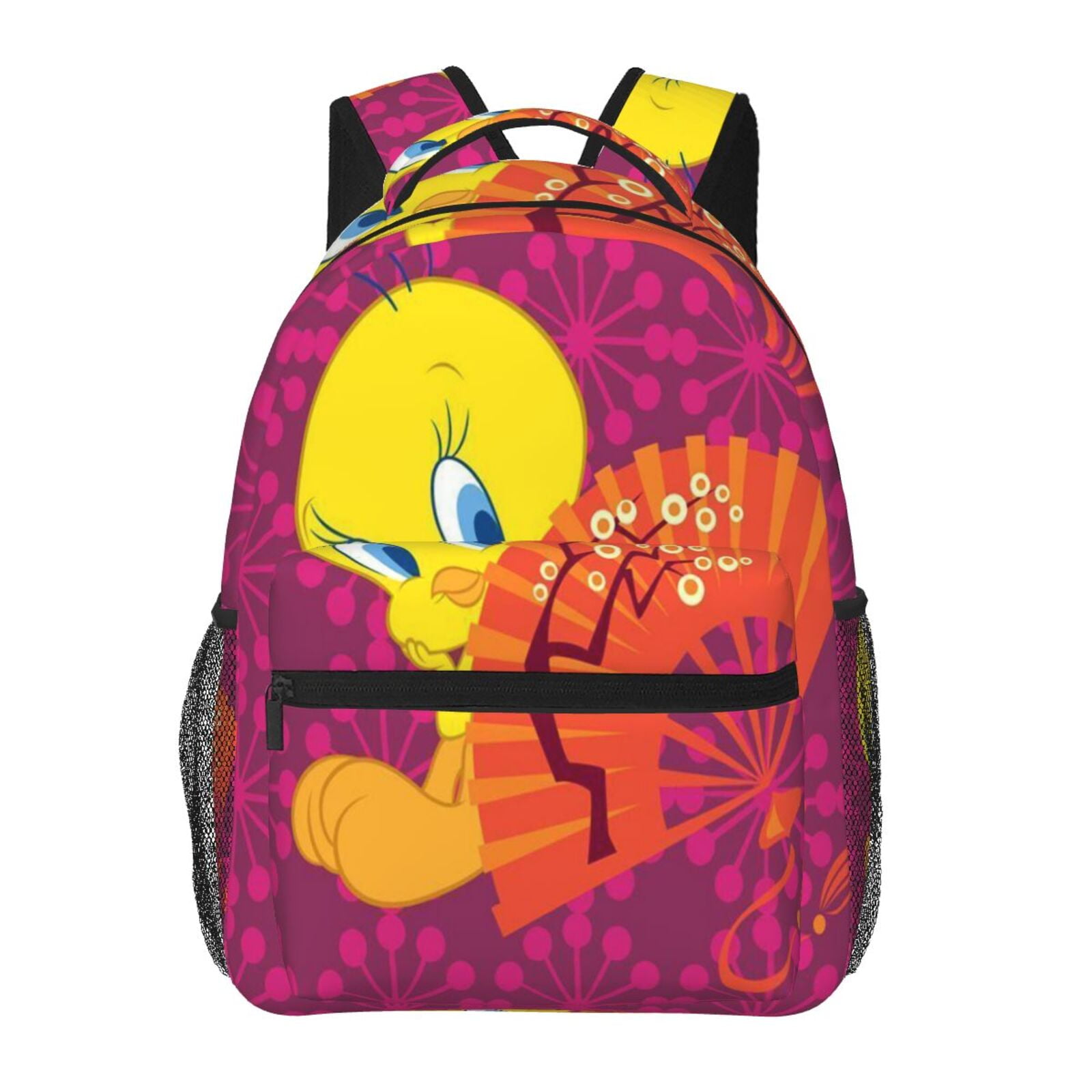 Cartoon Tweety Bird Backpack Toddler Backpac 15.7" Cute Travel Bag ...