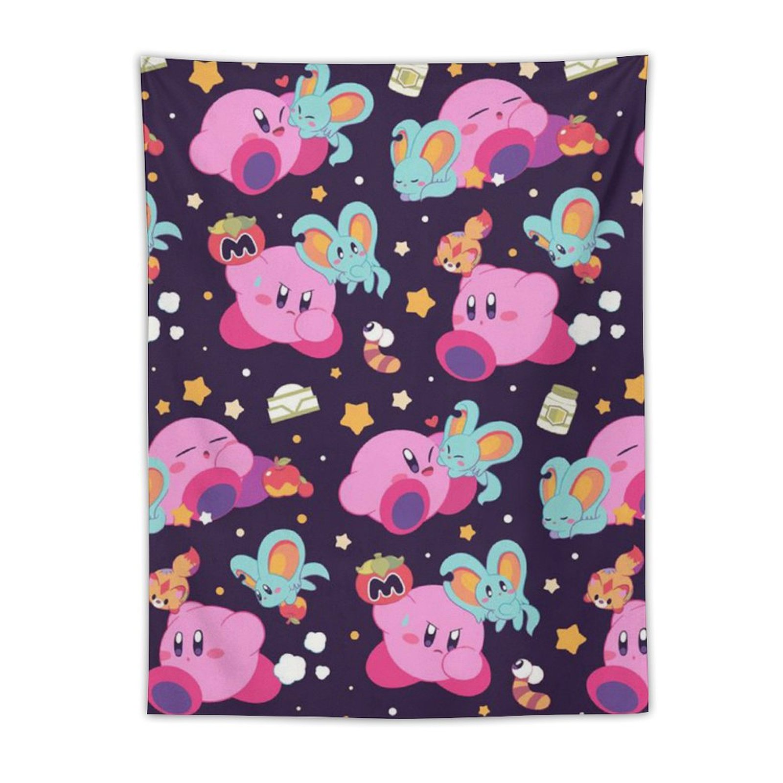 Cartoon Kirby Tapestry Luxury Wall Hanging Tapestries Decor Gift For ...