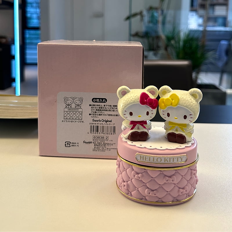 Cartoon Kitty Resin Jewelry Box Ring Box Necklace Box Storage Box Home ...