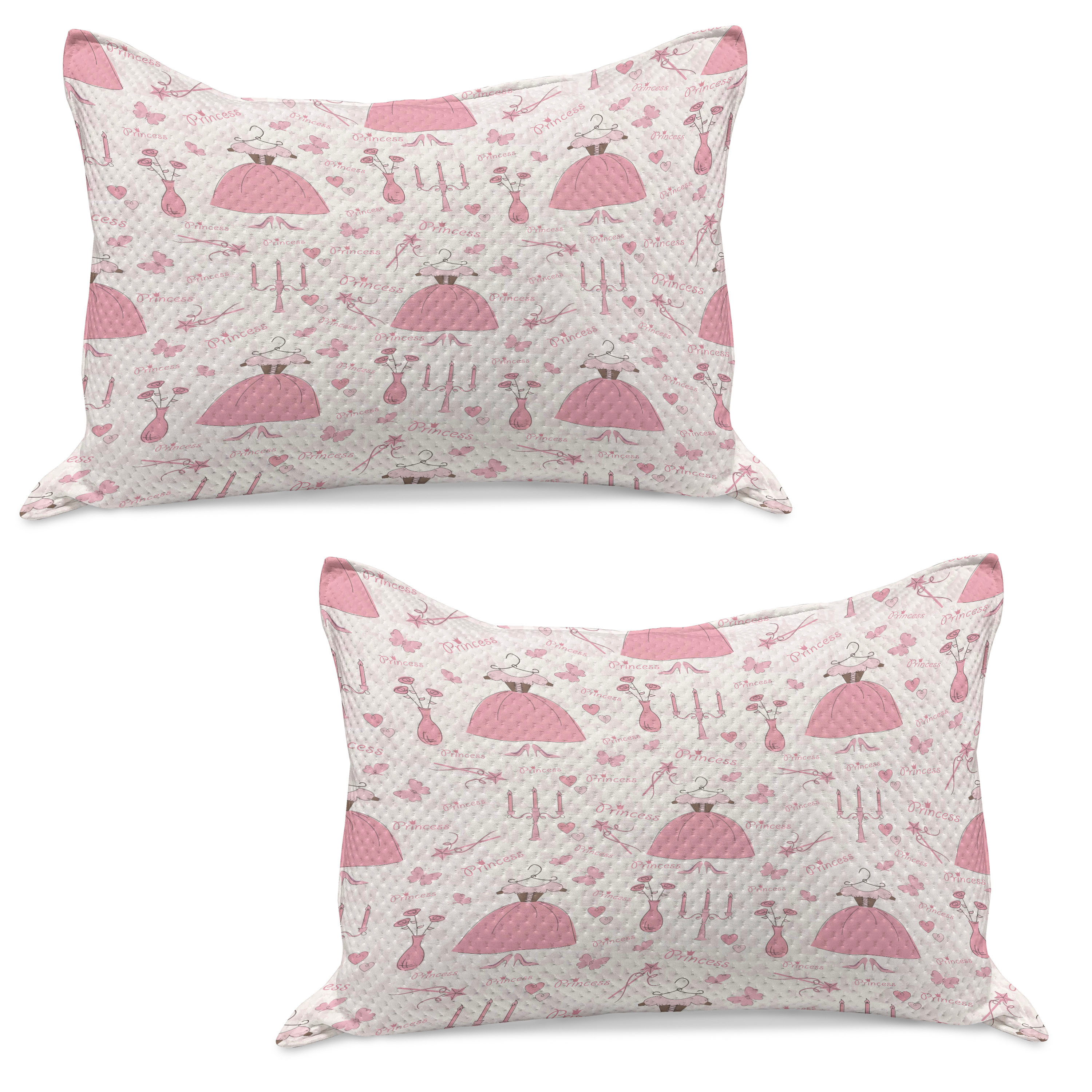 Cartoon Knitted Quilt Pillowcover Set of 2, Pattern with Accessories of ...