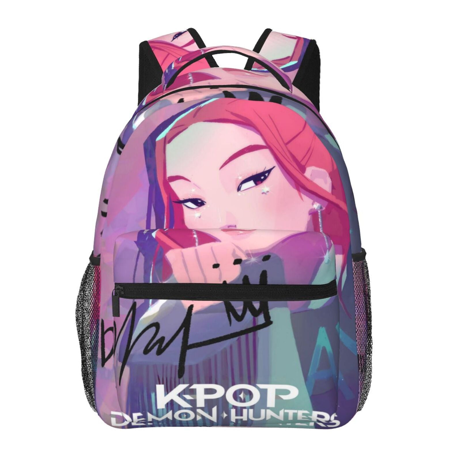 Cartoon Kpop Demon Hunters Backpacks Large Capacity Travel Backpack ...