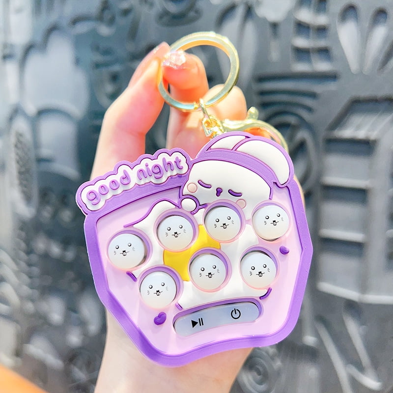 Cartoon Kulomie Projection Camera Keychain Creative Big Eared Dog ...