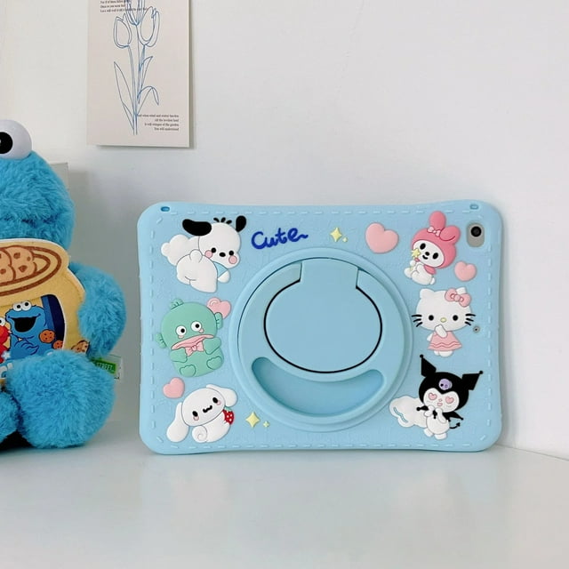 Cartoon Kuromi Case For Apple IPad 10 Generation Case Kids Tablet Cover ...