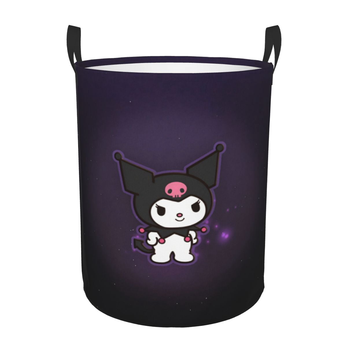 Cartoon Kuromi Laundry Basket Collapsible Cute Rabbit for Nursery Kids ...