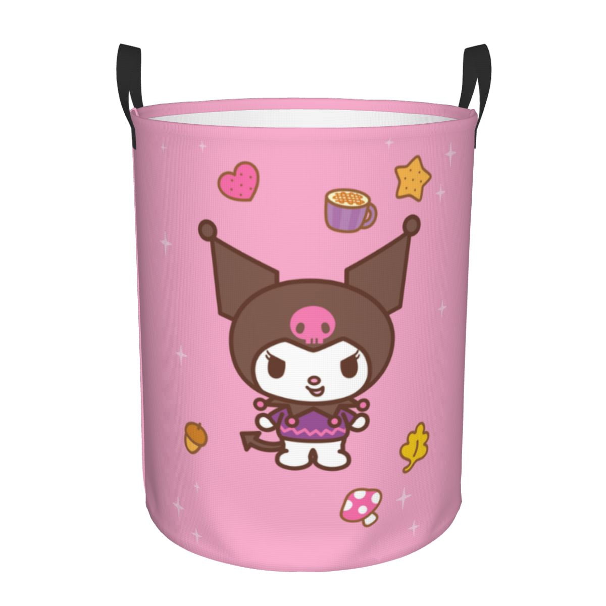 Cartoon Kuromi Laundry Basket Collapsible Cute Rabbit for Nursery Kids ...