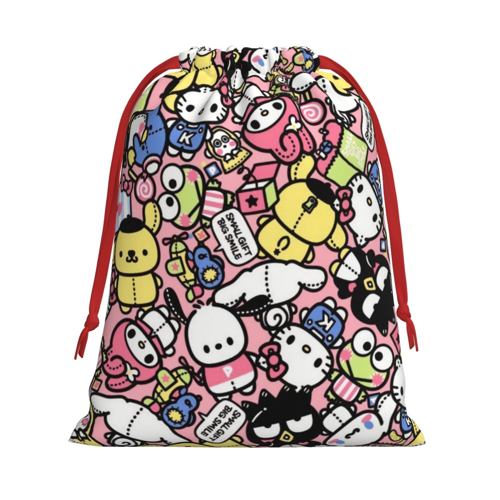 Cartoon Kuromi Melody Hello-Kitty Cinnamoroll 69 Drawstring Bag For ...