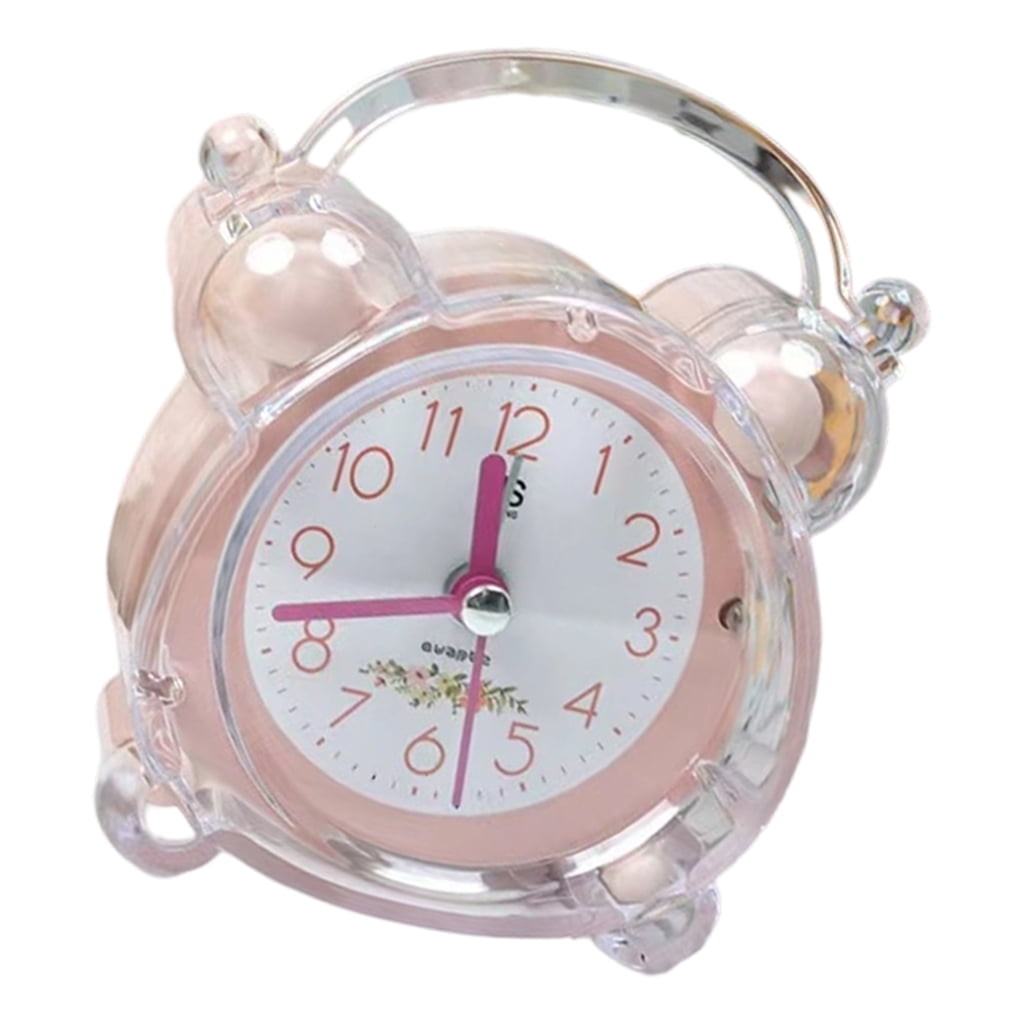Cartoon LED Alarm Clock Quiet Operate ABS Bedsides Table Clock For And ...
