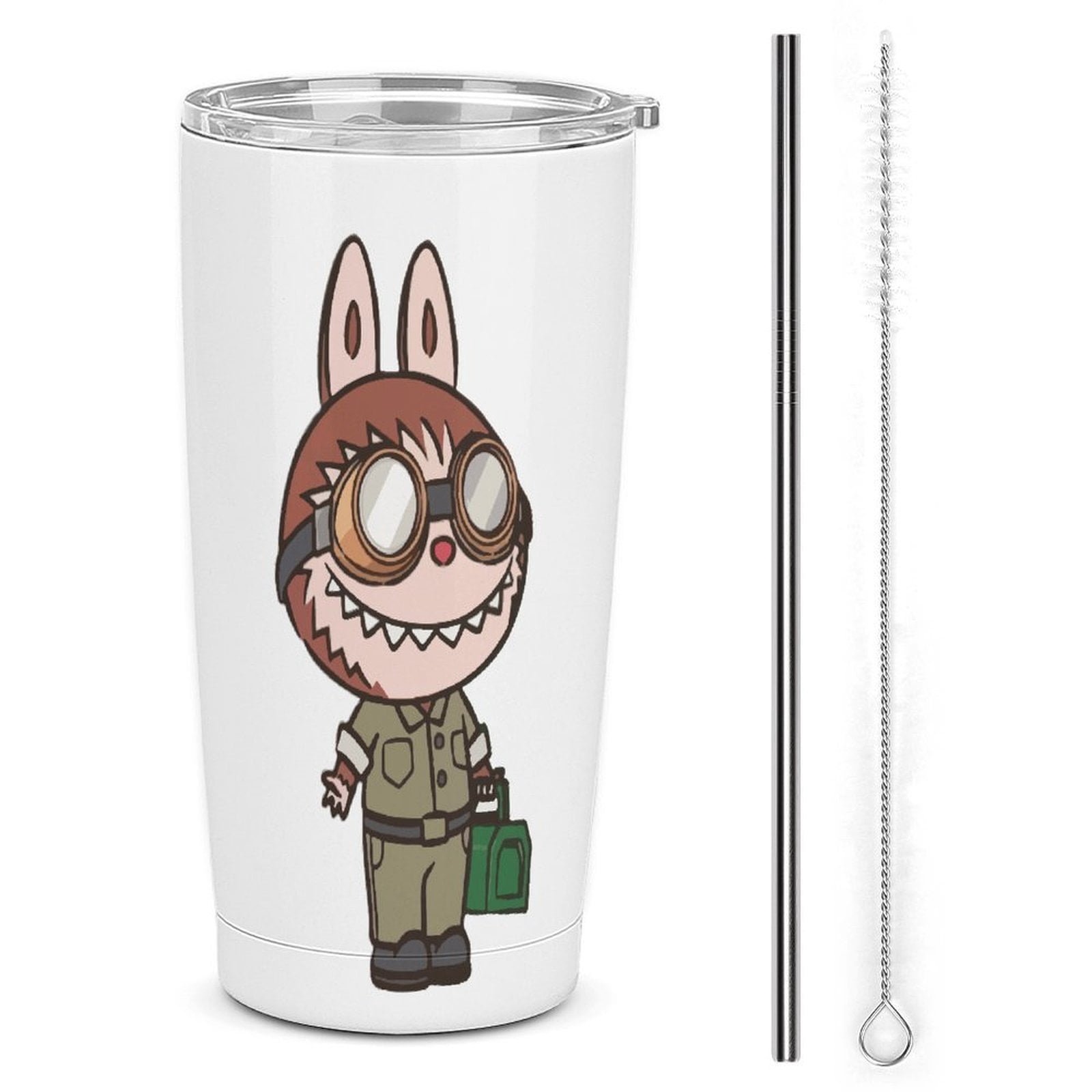 Cartoon Lababa Cup Cute Water Cup Stainless Steel Water Bottle Keep ...